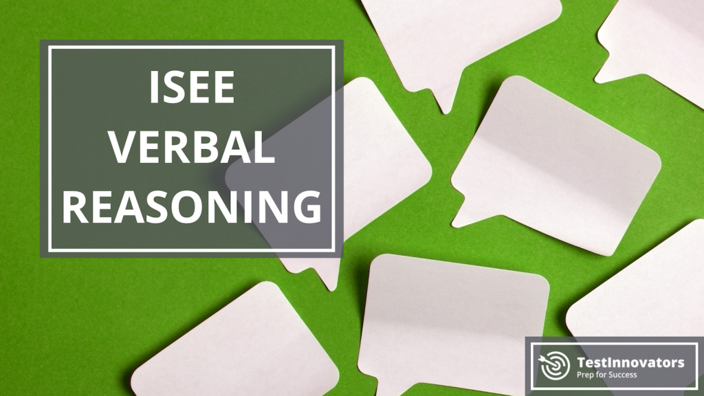 ISEE Verbal Reasoning - Test Innovators