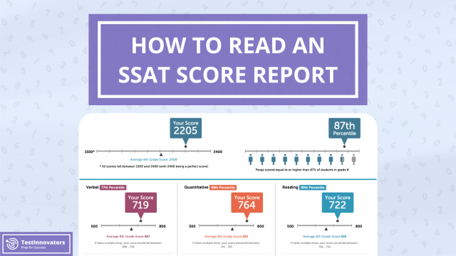 How to Read an SSAT Score Report - Test Innovators