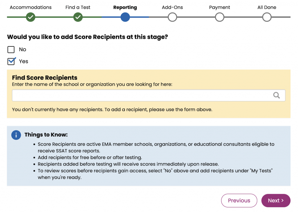 How to Send Your SSAT Score Report to Schools - Test Innovators