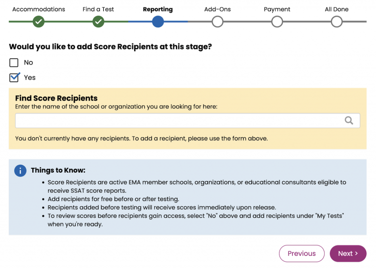 How to Send Your SSAT Score Report to Schools - Test Innovators