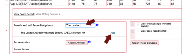How to Send Your SSAT Score Report to Schools - Test Innovators