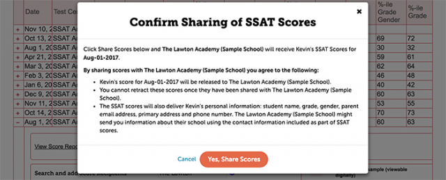 How to Send Your SSAT Score Report to Schools - Test Innovators