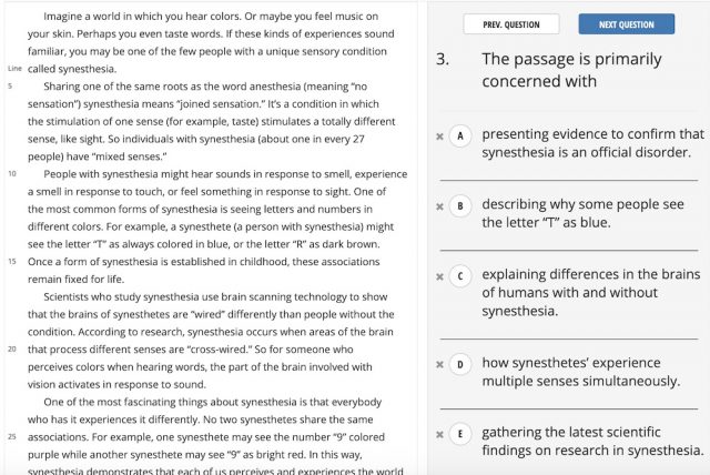 What is on the Upper Level SSAT? - Test Innovators
