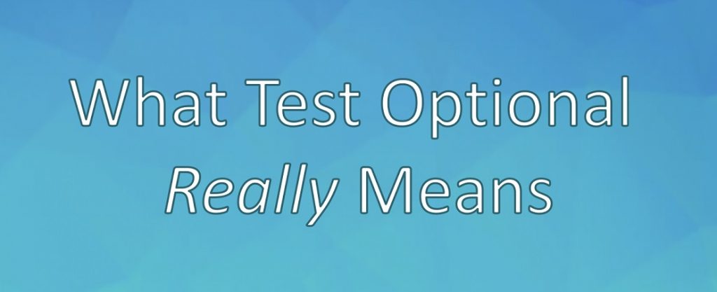 What Test Optional Really Means - Test Innovators