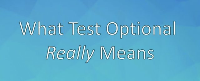 What Test Optional Really Means - Test Innovators