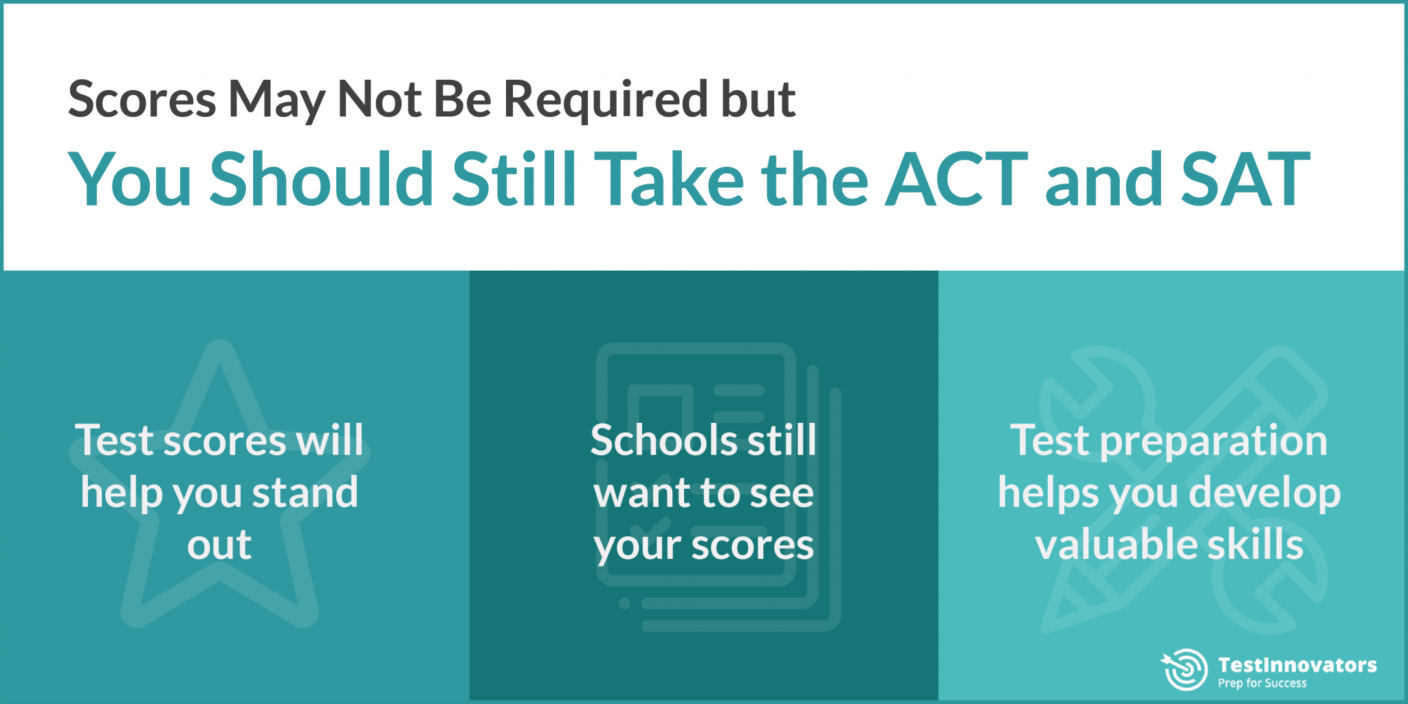 ACT and SAT Scores May Not Be Required but They Can Help You Stand Out ...