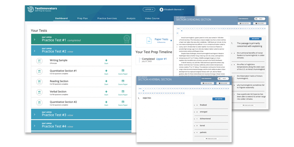 About our SSAT Practice - SSAT Practice Test by Test Innovators