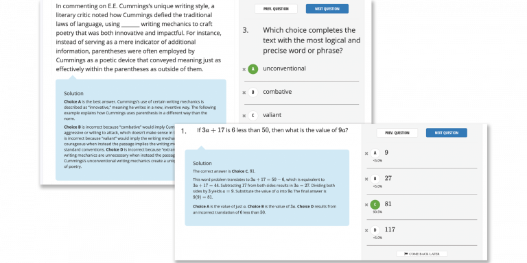 Digital SAT Practice Tests - SAT Practice Test by Test Innovators