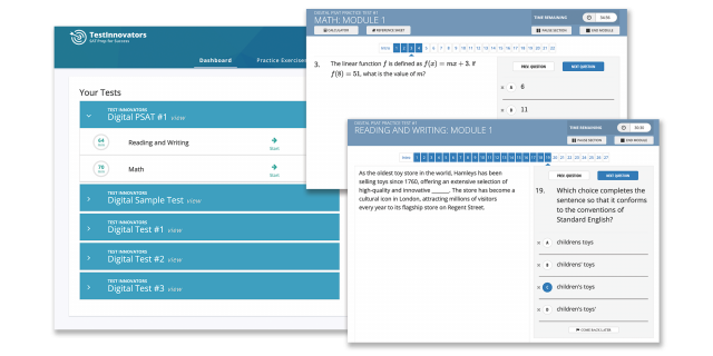 PSAT Practice Test by Test Innovators